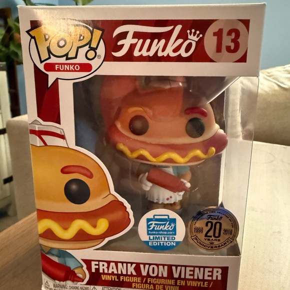 Funko | Toys | Funko Frank Von Wiener Collectible Figure | Poshmark